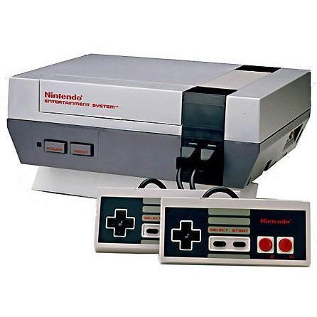 Video Game Console Nintendo Classic - White / Gray + Controller | Back ...