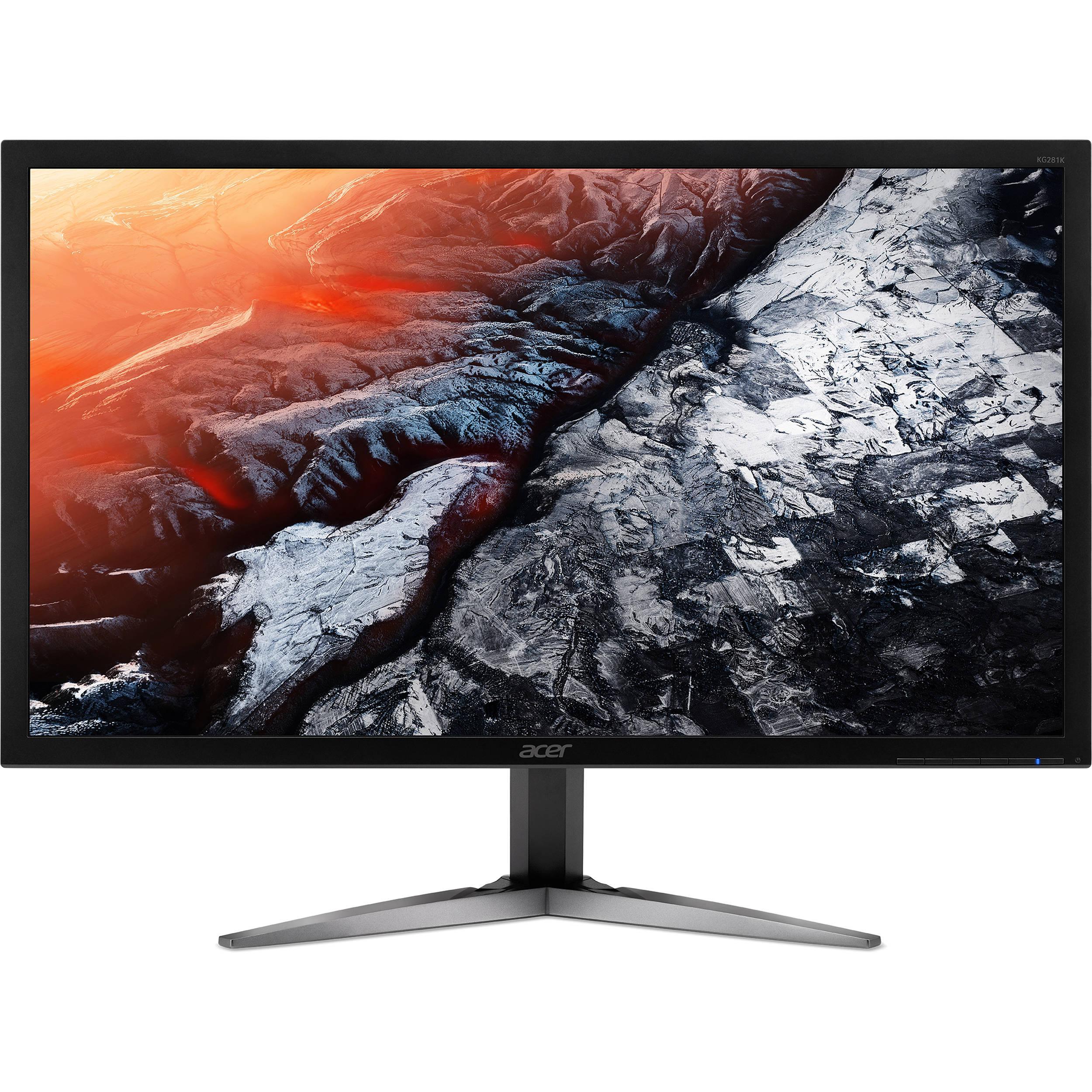 Refurbished Acer 28-inch Monitor 3840 x 2160 4K UHD (KG281K) | Back Market