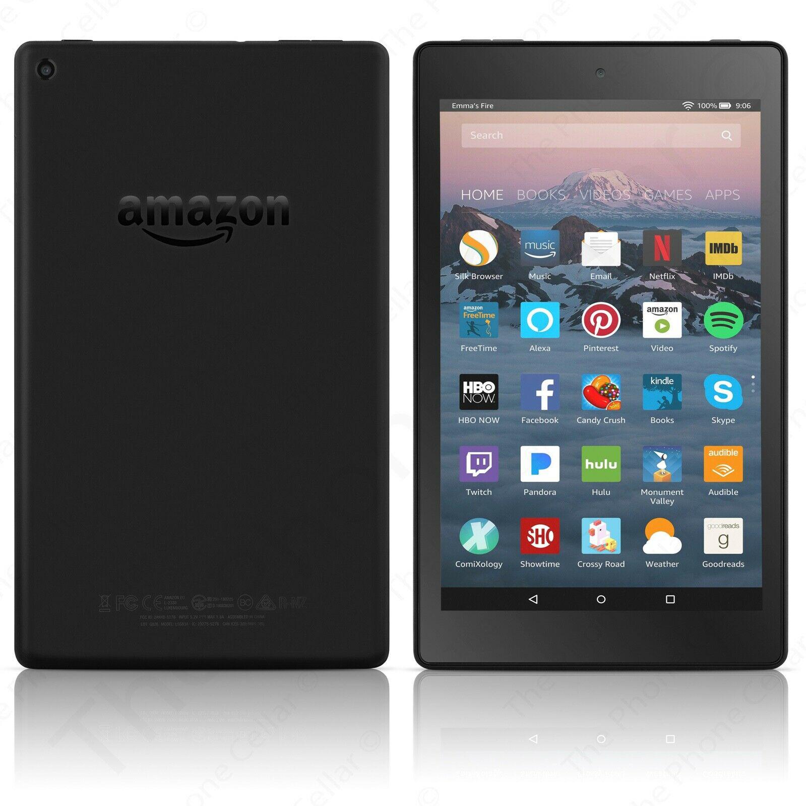 Amazon Fire HD 8 (2017) - Wi-Fi 32 GB - Black | Back Market