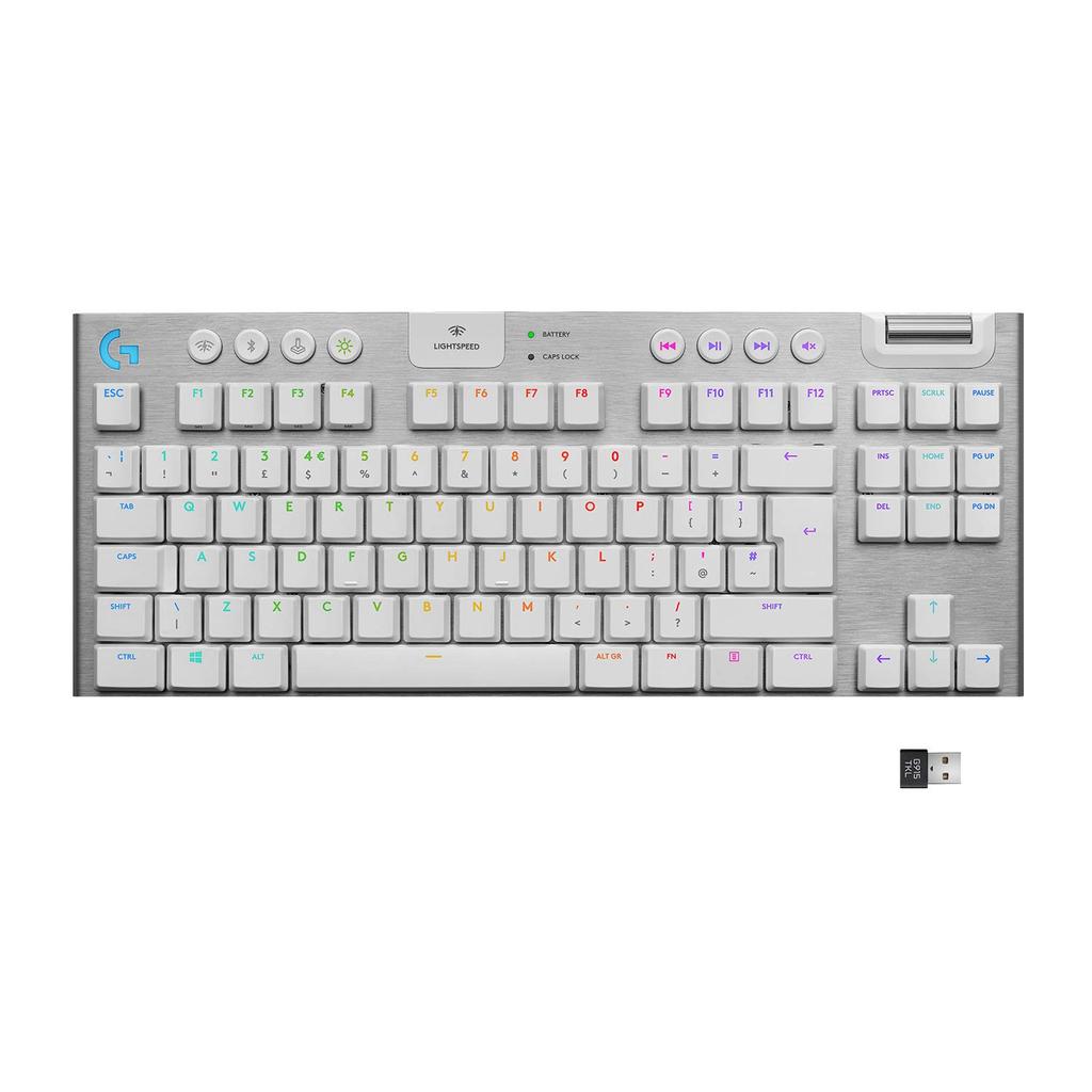Logitech Keyboard QWERTY Wireless Backlit Keyboard G915 TKL | Back Market