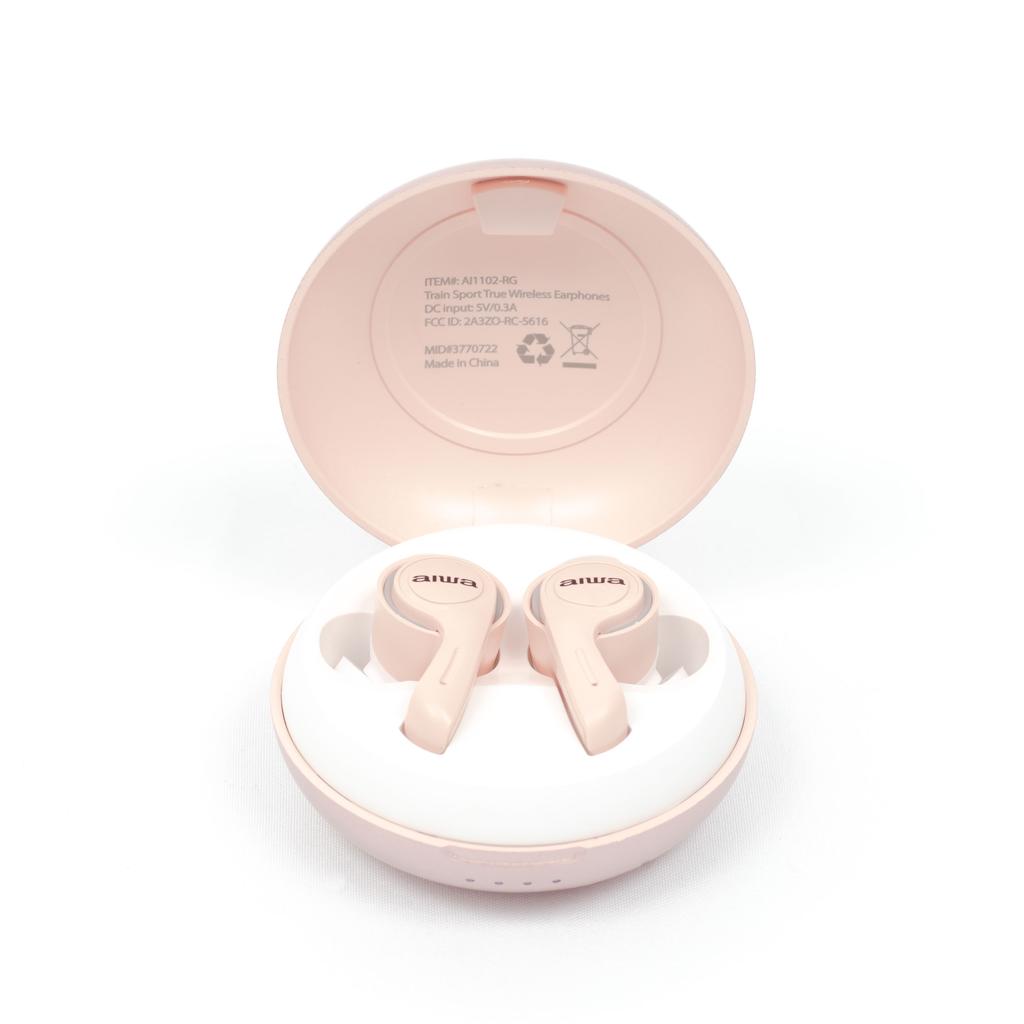 Aiwa AI1102-RG Earbud Bluetooth Earphones - Pink | Back Market