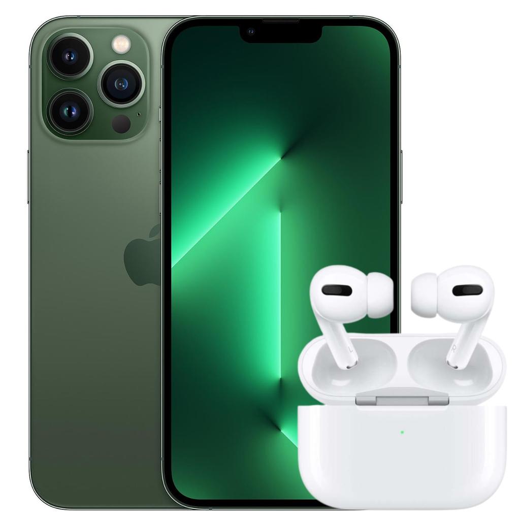 Bundle iPhone 13 Pro Max + AirPods Pro - 128GB - Alpine Green ...