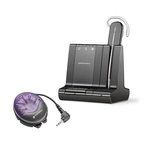 Plantronics Savi-W740 with Online Indicator 65116-02-R Noise cancelling ...